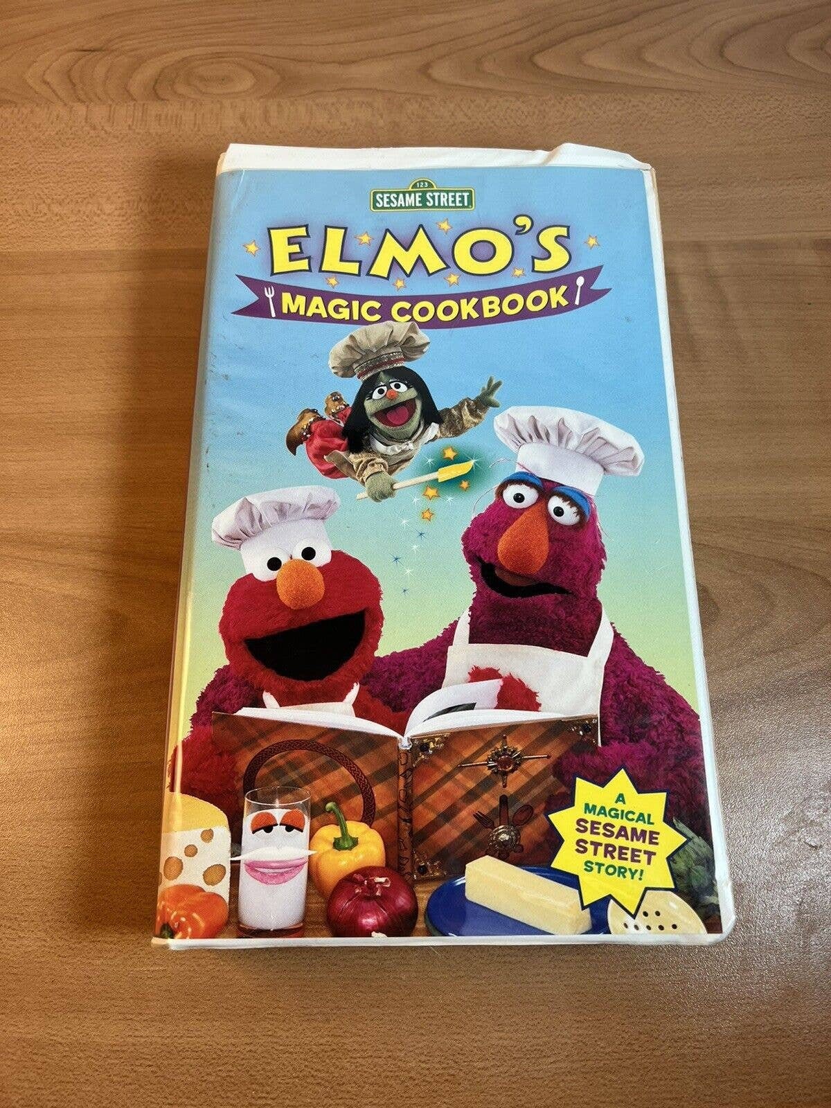 Sesame Street Elmos Magic Cookbook VHS 2001 Clamshell - Etsy
