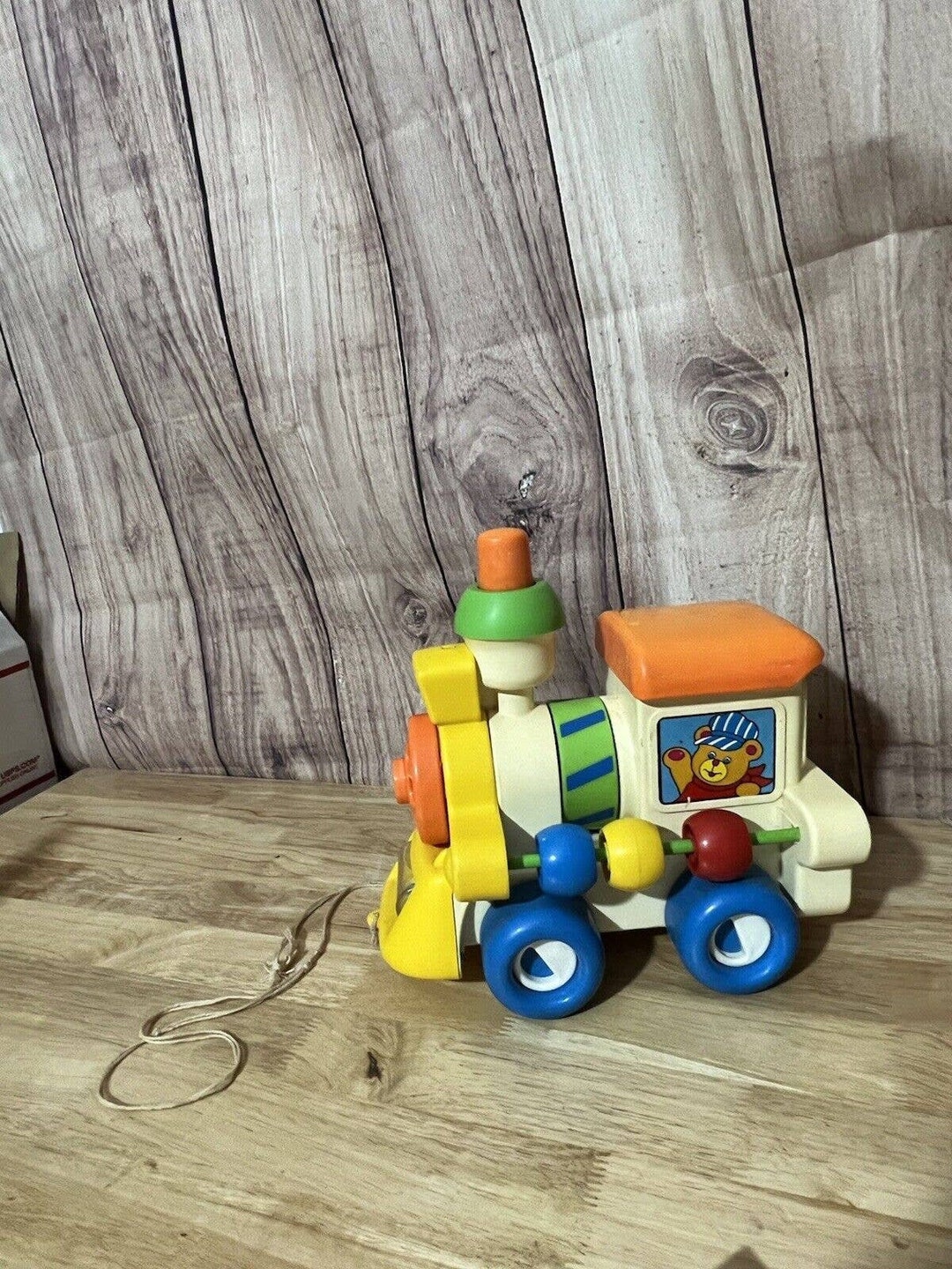 1982 Child Guidance Busy Choo-choo Train Toy Educational VTG Used See ...