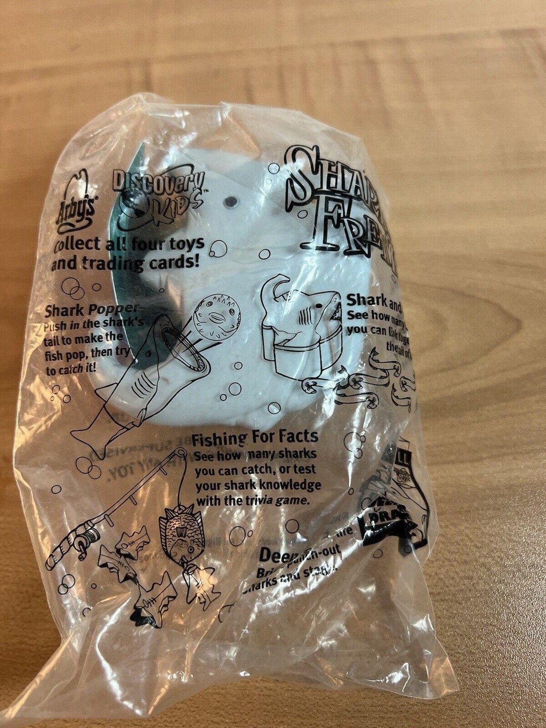 Arby's Kids Meal Shark Frenzy Toy 2002 Sealed - Etsy
