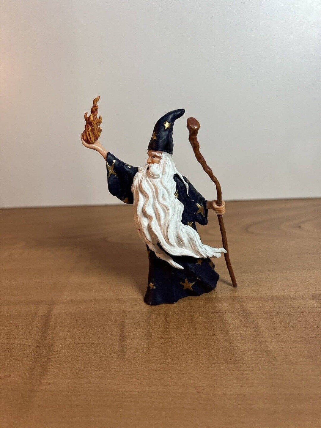 1999 Papo Wizard Fantasy Action Figure Merlin Tales and Legends 3.75 ...