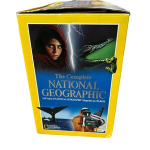 Complete National Geographic Magazine 110 Years 31 CD-ROM Set (1999) - Etsy
