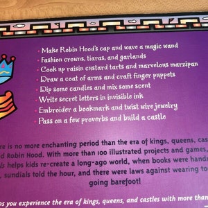 Days of Knights and Damsels: an Activity Guide by Carlson, Laurie 1998 ...