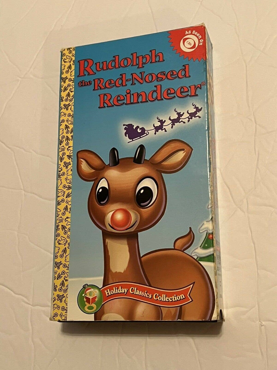 Rudolph the Red-nosed Reindeer (VHS, 1992) Golden Book Video - Etsy