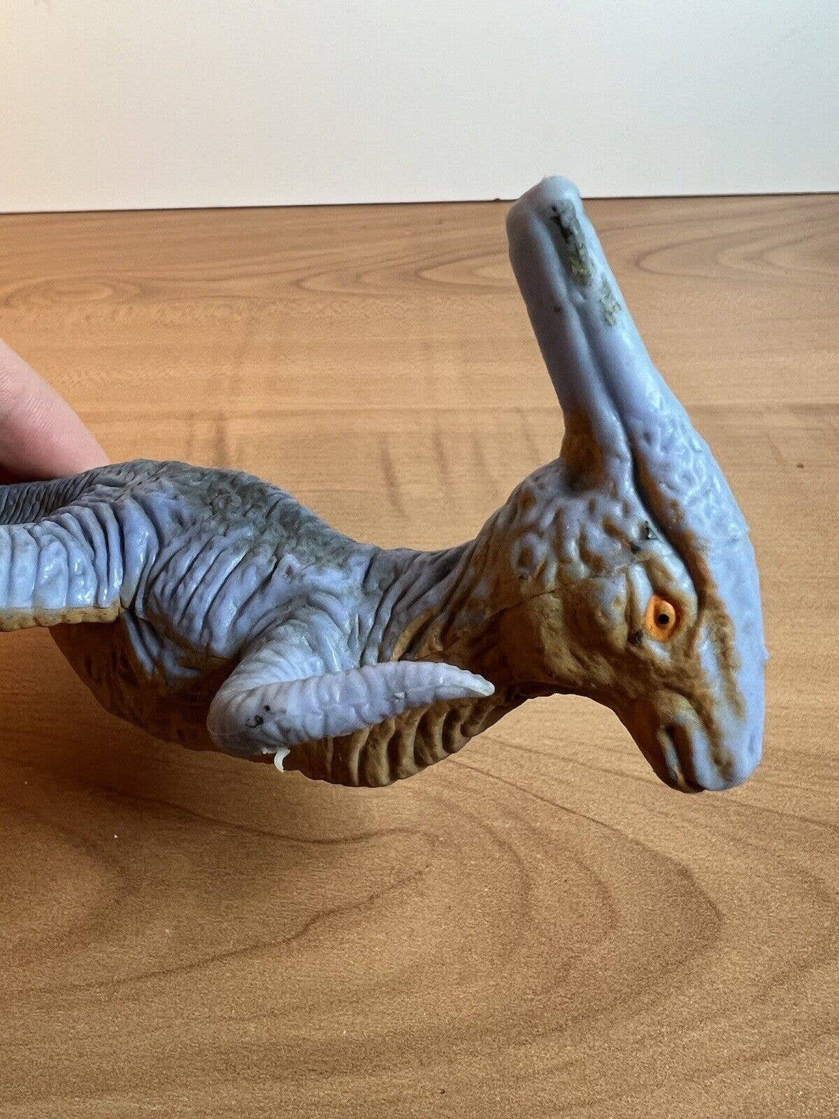 Vintage 1992 Parasaurolophus Toy Dinosaur by U.K.R.D. Hard Rubber - Etsy
