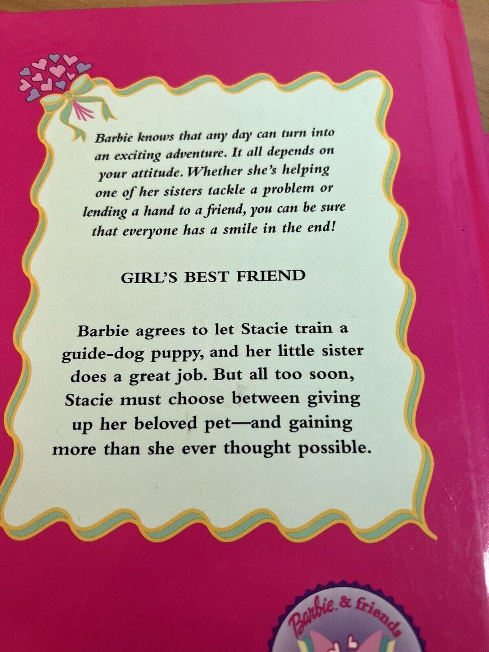 1998 Barbie Hardcover Book Collection of 3 Girls Best Friend Shooting ...
