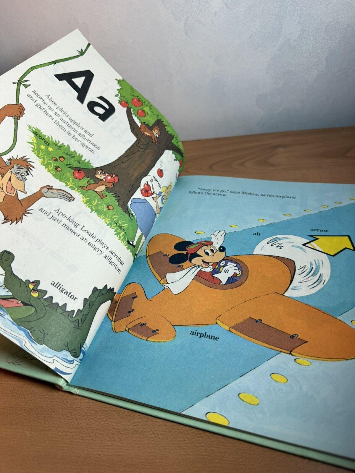 1983 Walt Disney Bantam Books Fun-to-learn Library Alphabet A-Z- Volume ...