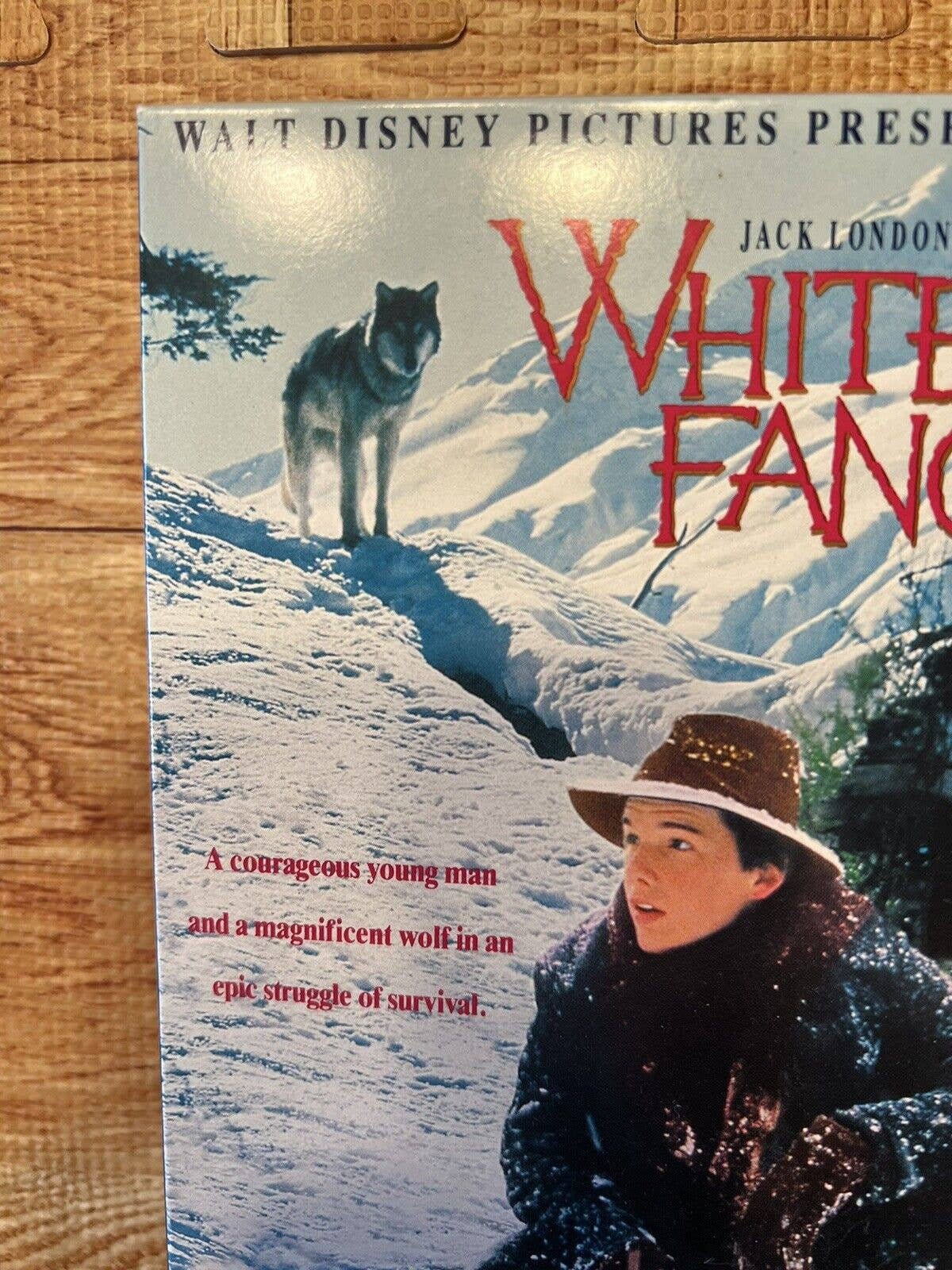 White Fang VHS Original Vintage Release 1991 Jack London Ethan Hawke ...