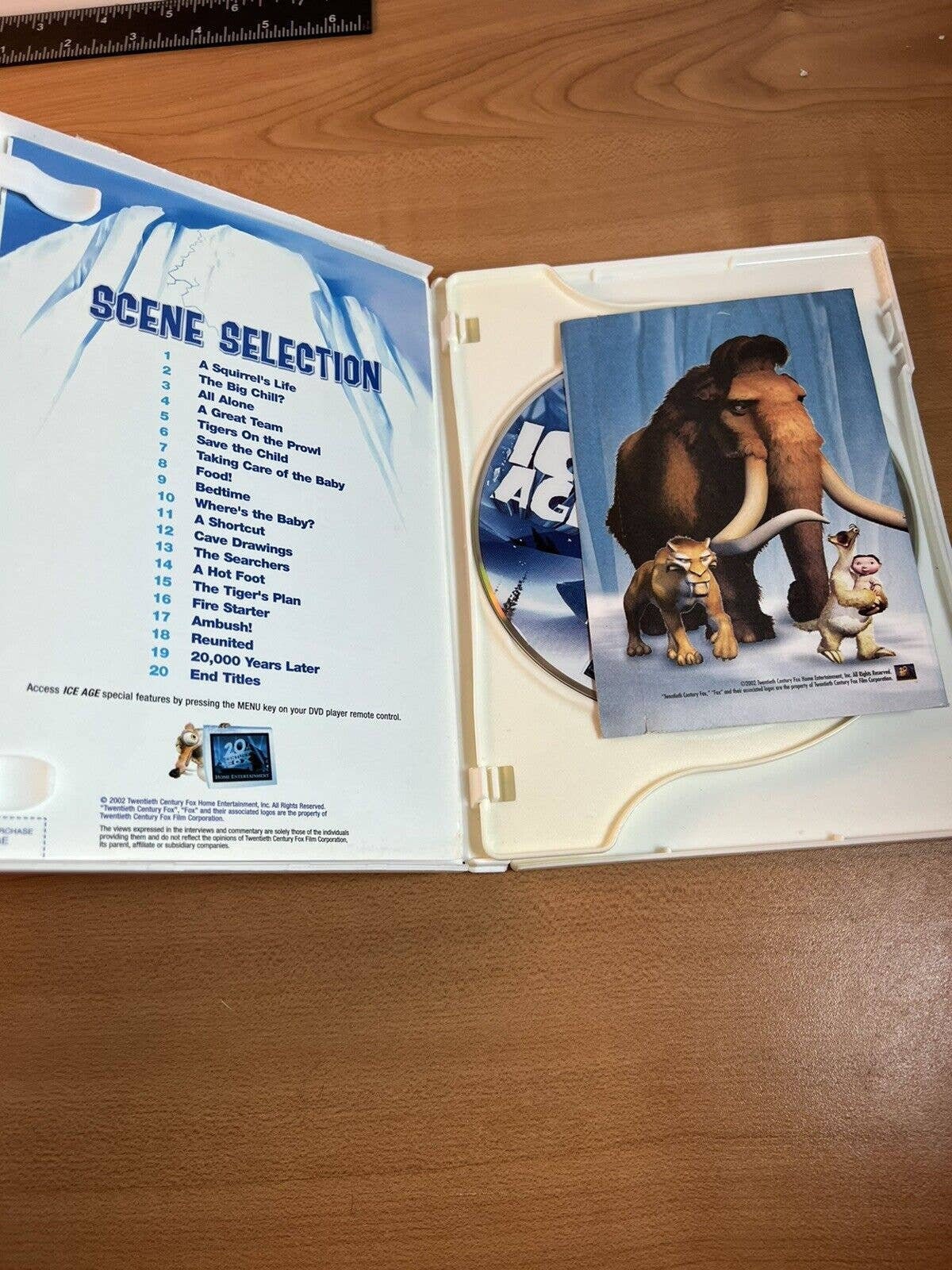 Ice Age DVD 2002 2-disc Set Includes Full Frame and - Etsy