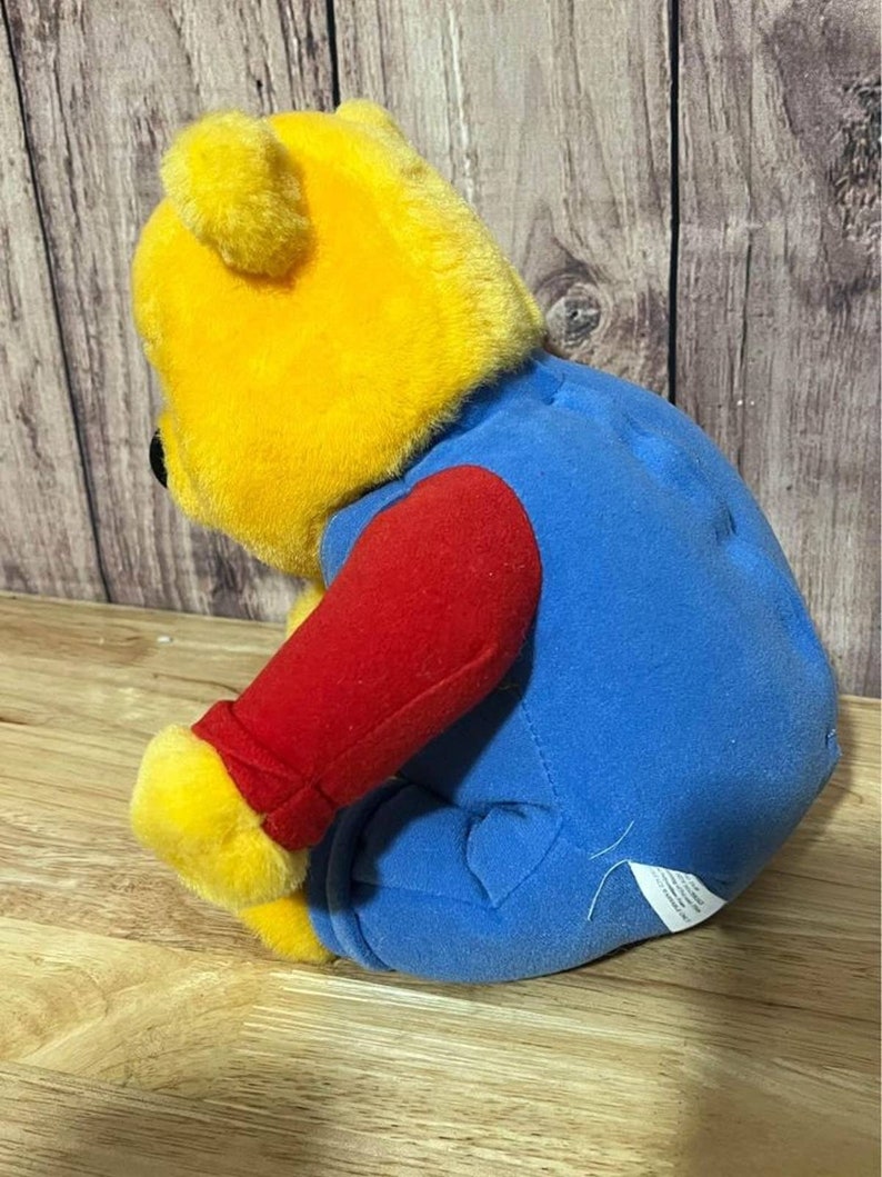 Winnie the Pooh Bear Talking Plush 1997 Mattel Nose Wiggles Laughs ...
