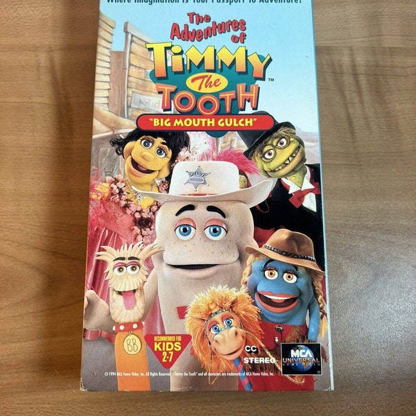 Timmy Tooth Vhs - Etsy