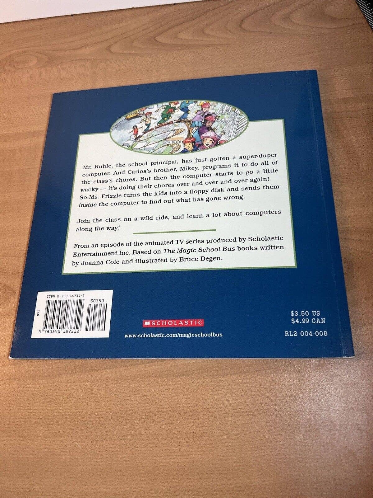 The Magic School Bus Gets Programmed Paperback by Cole, Joanna 1999 - Etsy