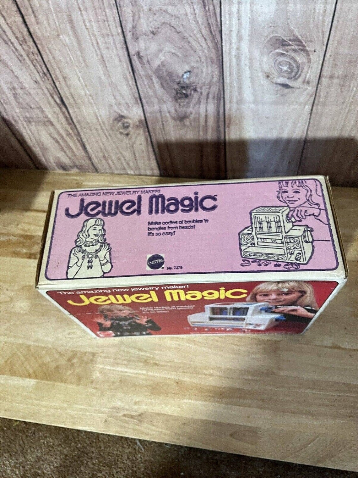 Mattel Vintage 1974 JEWEL MAGIC Beading Toy W Box Incomplete - Etsy