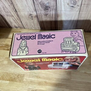 Mattel Vintage 1974 JEWEL MAGIC Beading Toy W Box Incomplete - Etsy