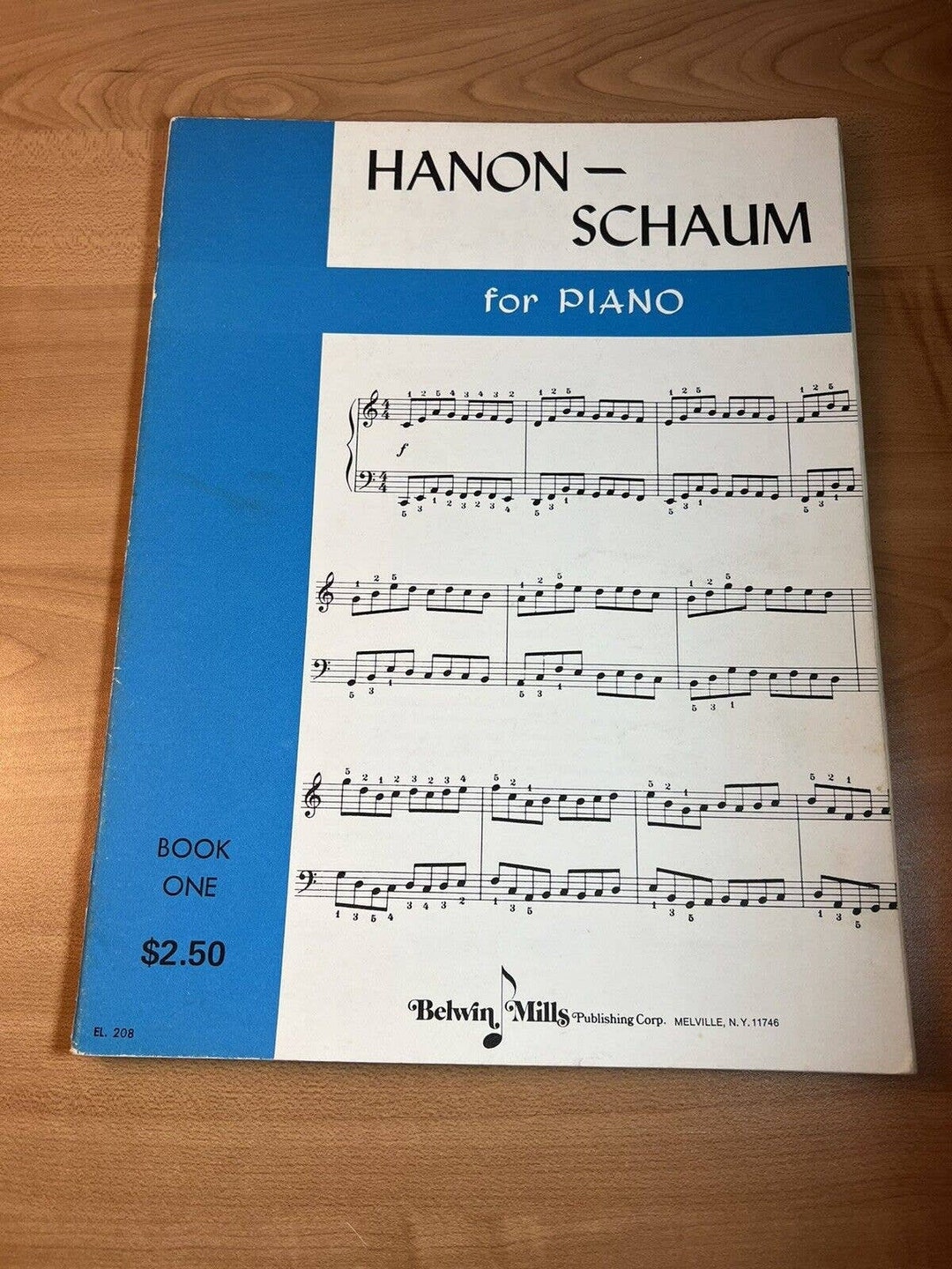 Hanon-schaum for Piano Book One Sheet Music Songbook 1946 Vintage - Etsy