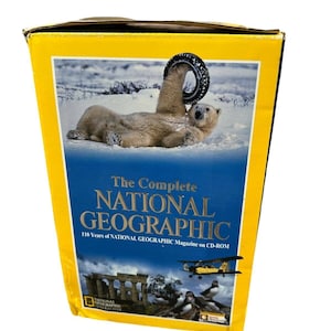 Complete National Geographic Magazine 110 Years 31 CD-ROM Set (1999) - Etsy