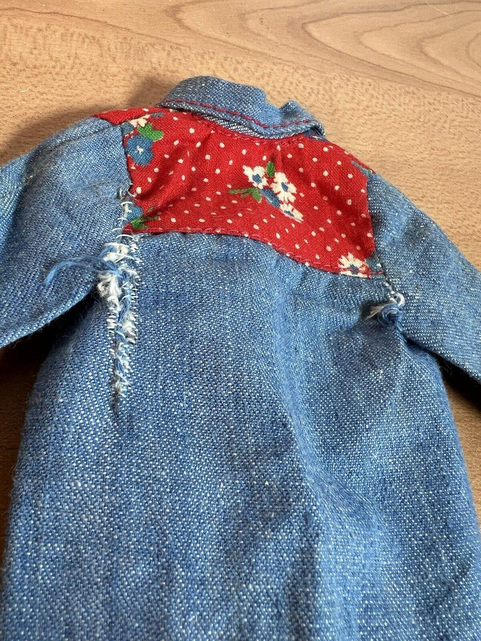 1975 Best Buy Fashion Ken Brad Barbie Doll Western Shirt Jacket #7225 ...