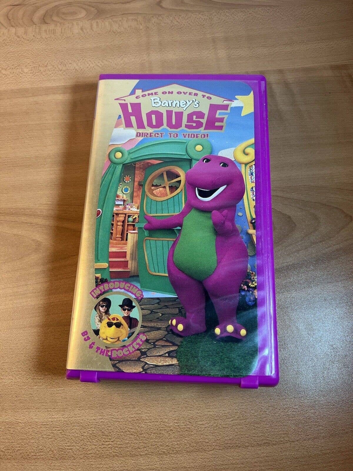 Barney Come on Over to Barneys House VHS, 2000 Purple Clamshell - Etsy