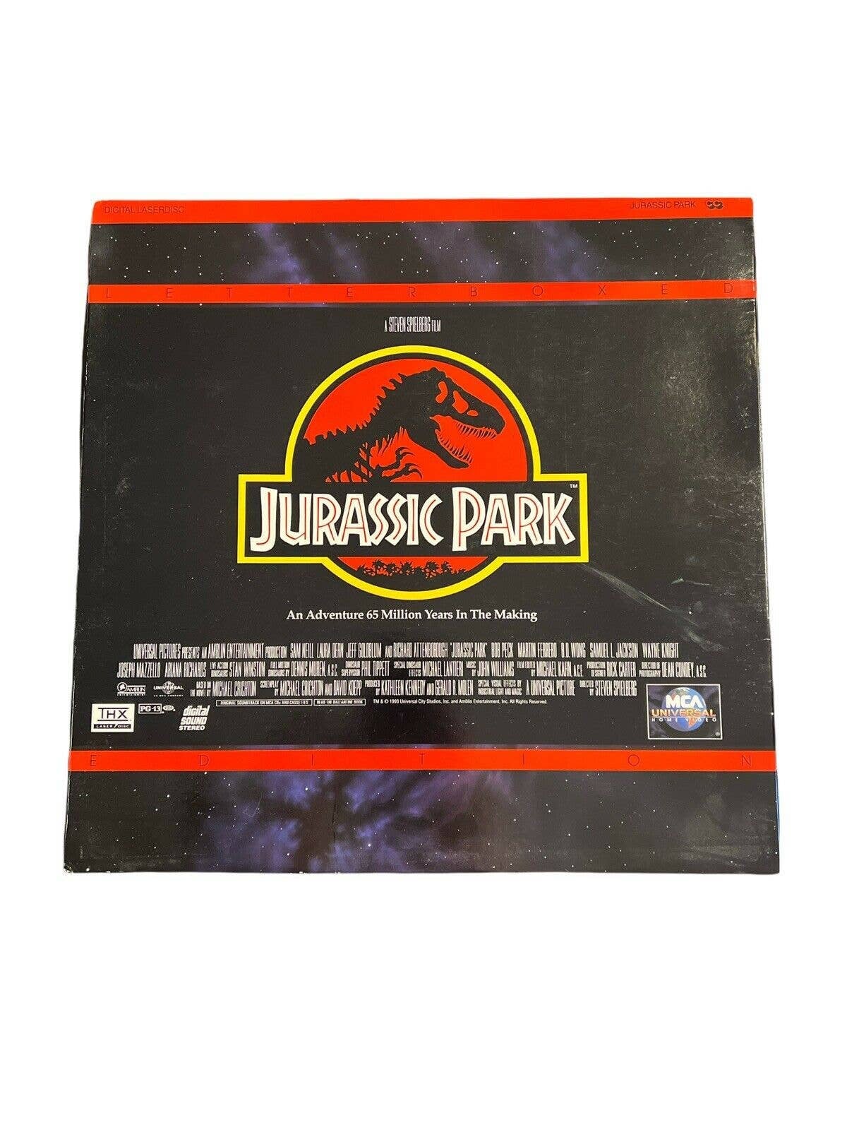 Jurassic Park Laserdisc