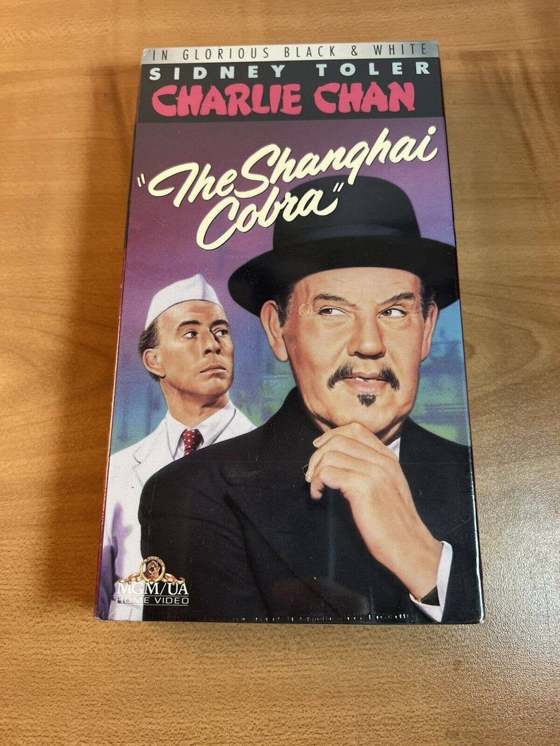 Charlie Chan - the Shanghai Cobra (VHS, 1993) - Etsy Canada