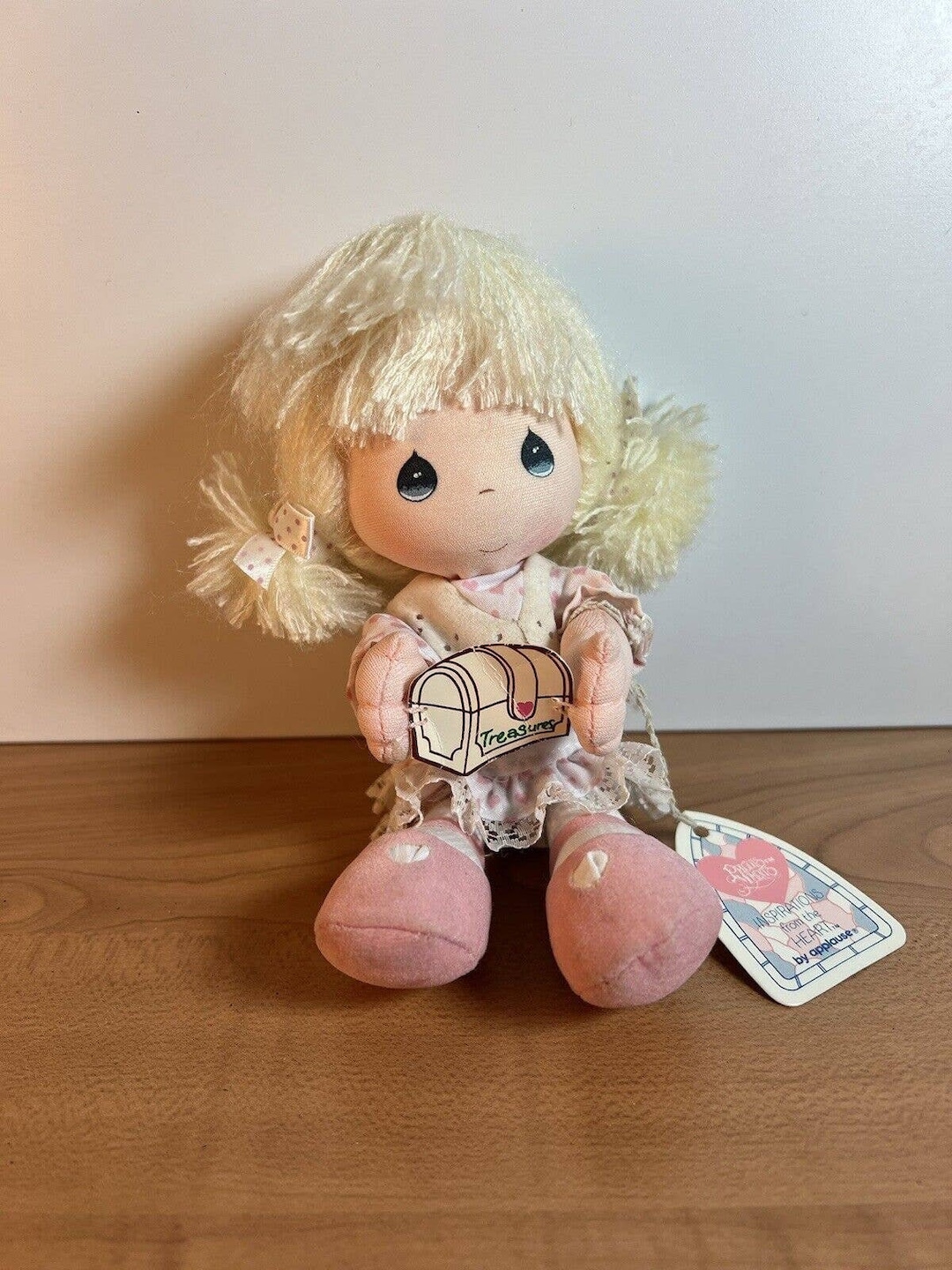 NWT Vintage Rare 89’ Precious Moments Applause Treasures Doll Plush ...