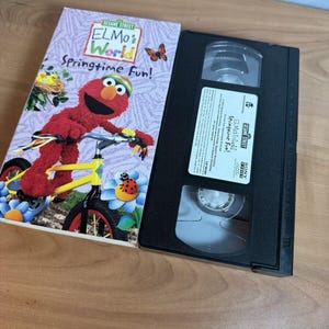 Elmos World - Springtime Fun (VHS, 2002) Sesame Street Sony Wonder 50 ...
