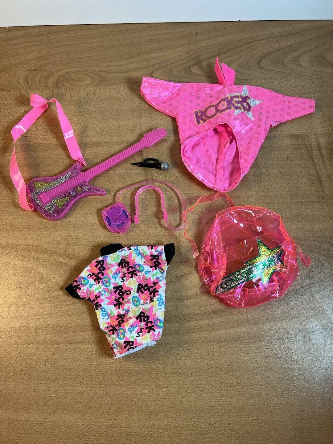 Vintage 1990s Barbie Rock N Roll Clothes and Accessories - Etsy