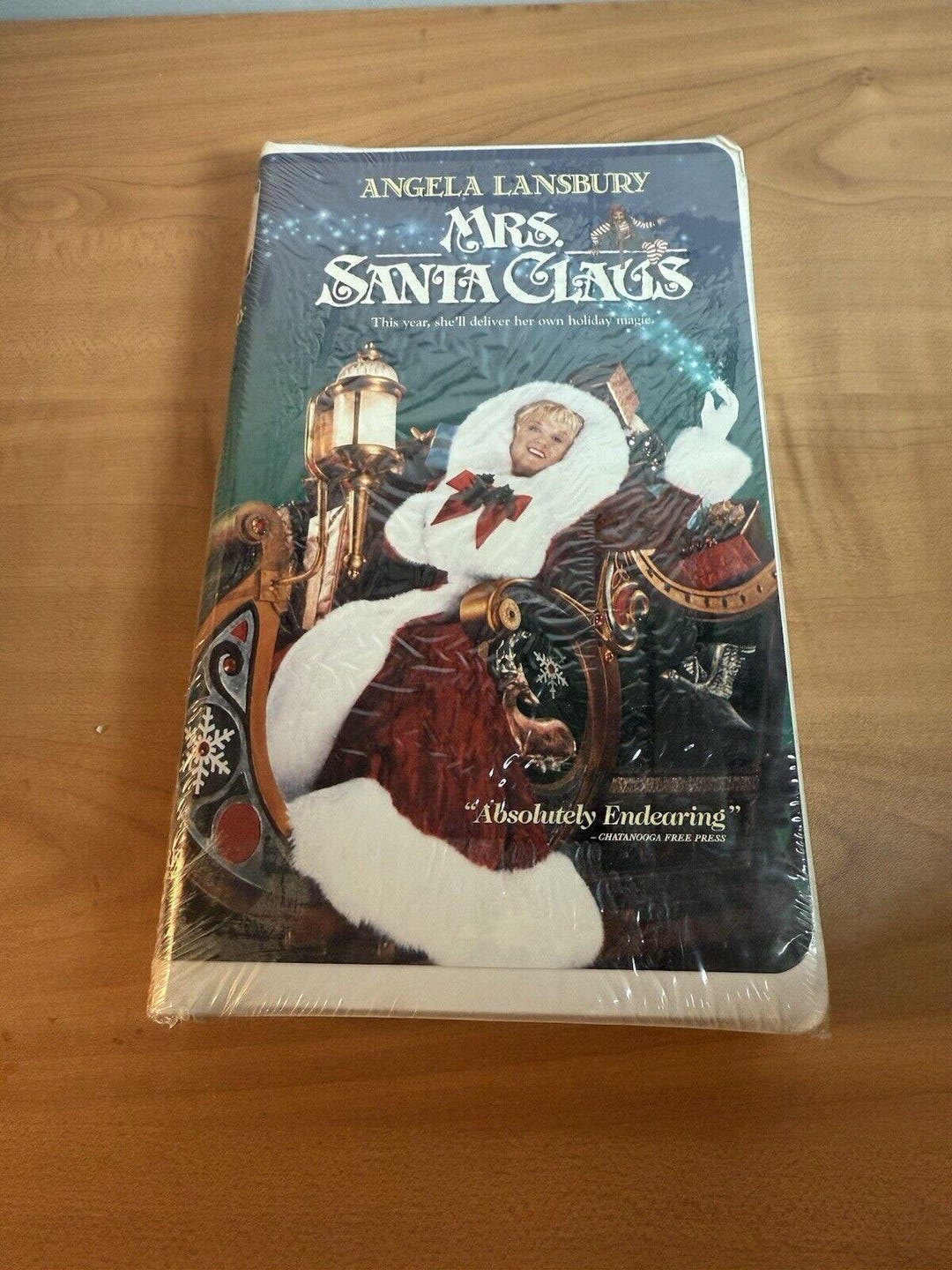 Mrs. Santa Claus (VHS, 1997, Clam Shell) Angela Lansbury-new Sealed - Etsy