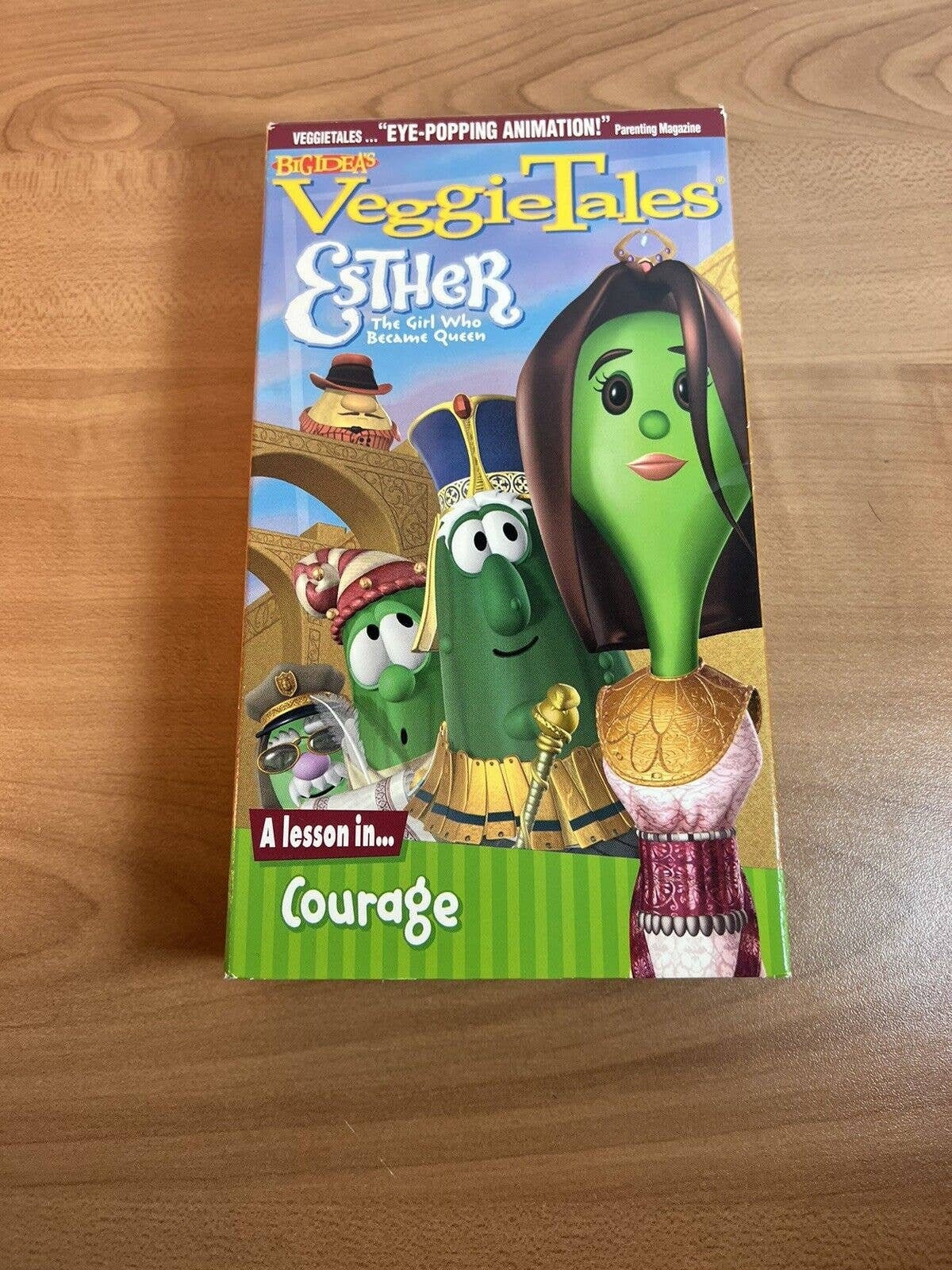 Veggietales: Esther, the Girl Who Became Queen VHS, 2000 Courage - Etsy