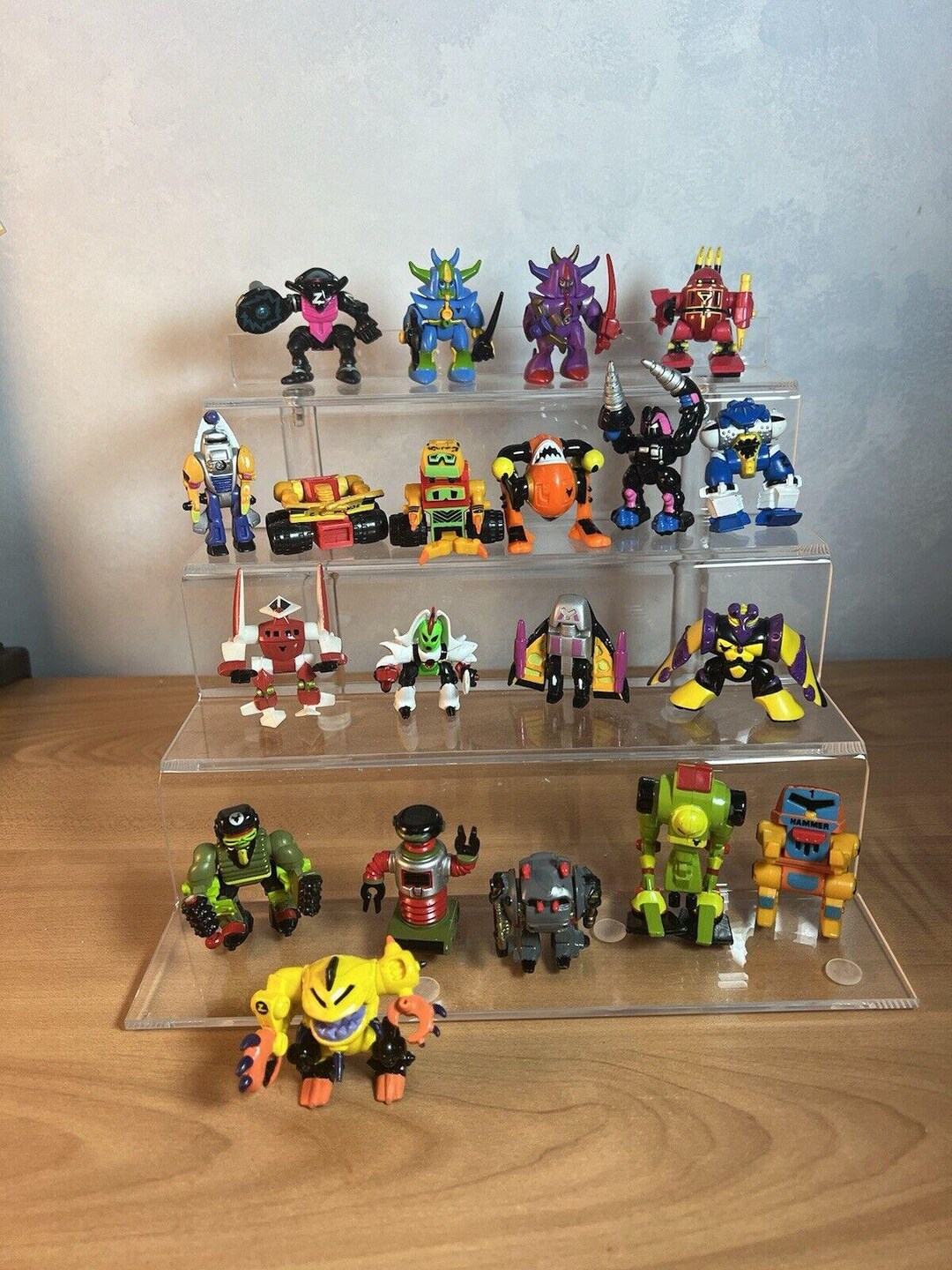 Galoob Z-bots 1990s Micro Machines Vintage Robots Lot of 20 Robots Toys ...