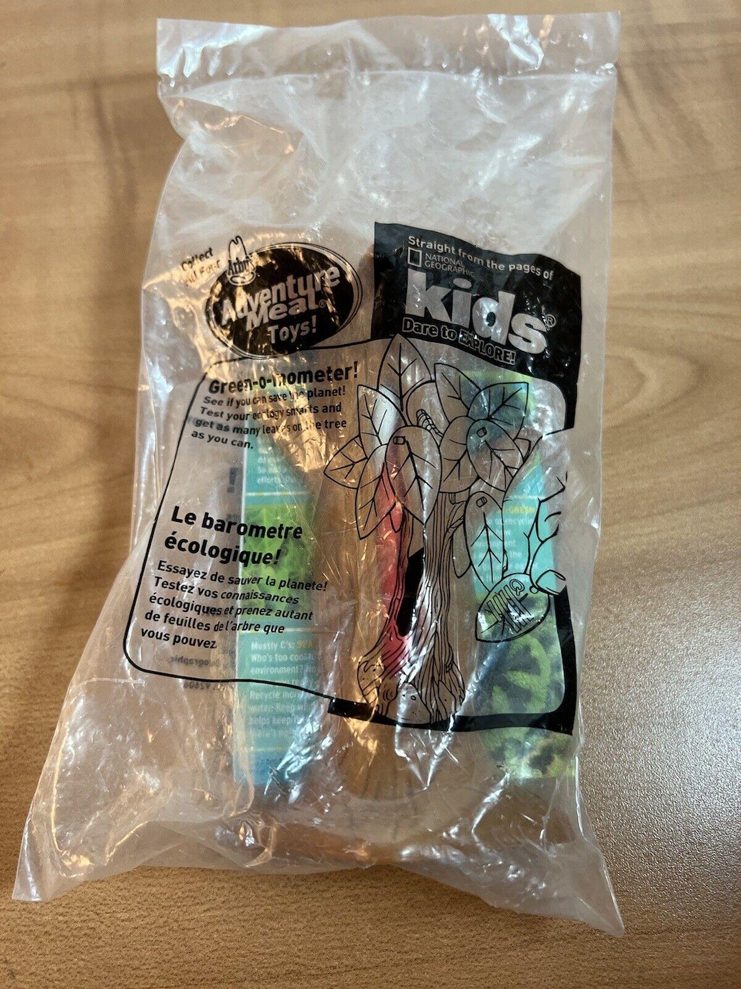 Arbys Adventure Meal Toys National Geographic Kids 2004 Green O Mometer ...