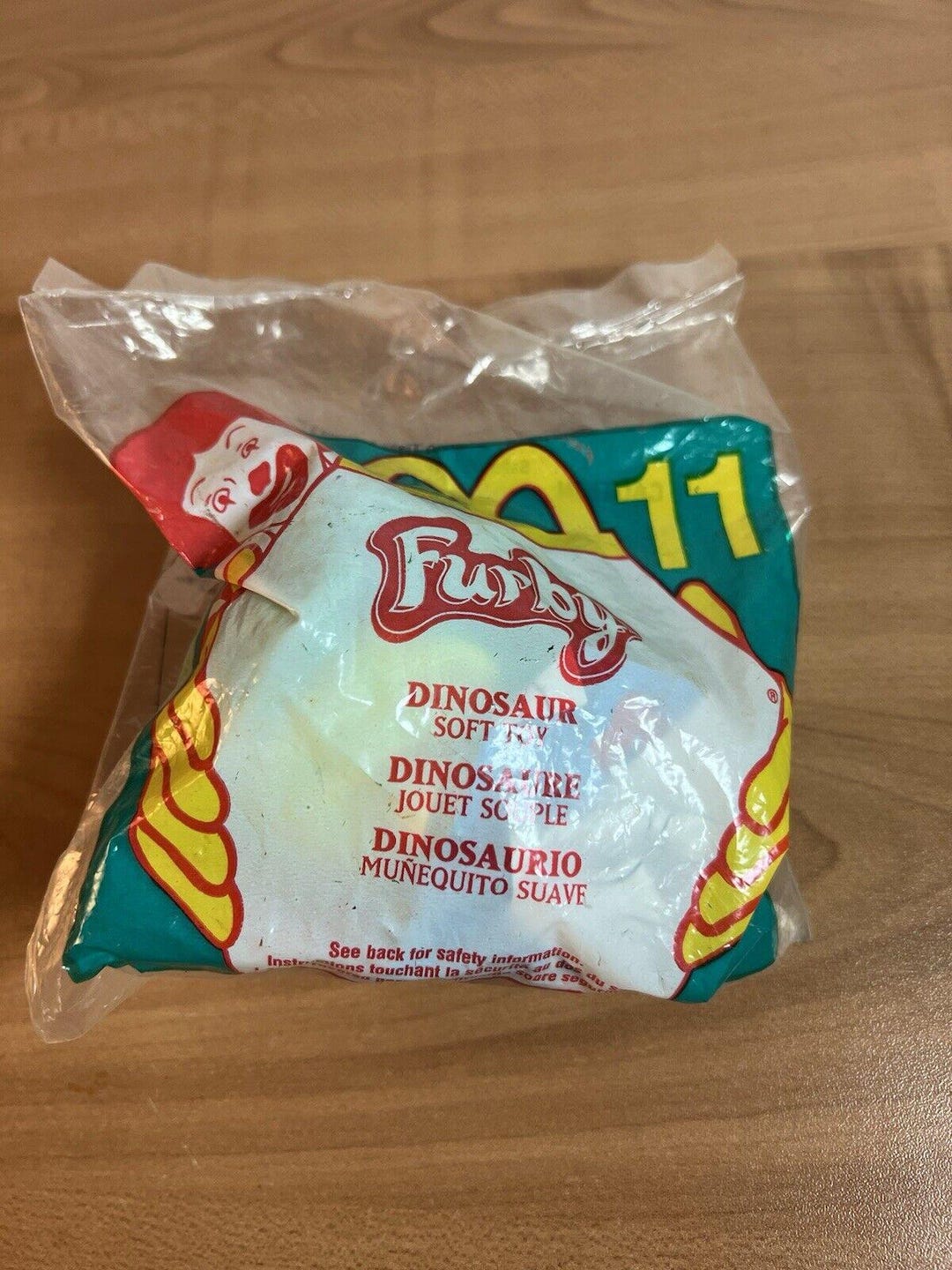 Vintage 2000 Mcdonalds Happy Meal Furby Dinosaur Soft Toy #11 ~ New - Etsy