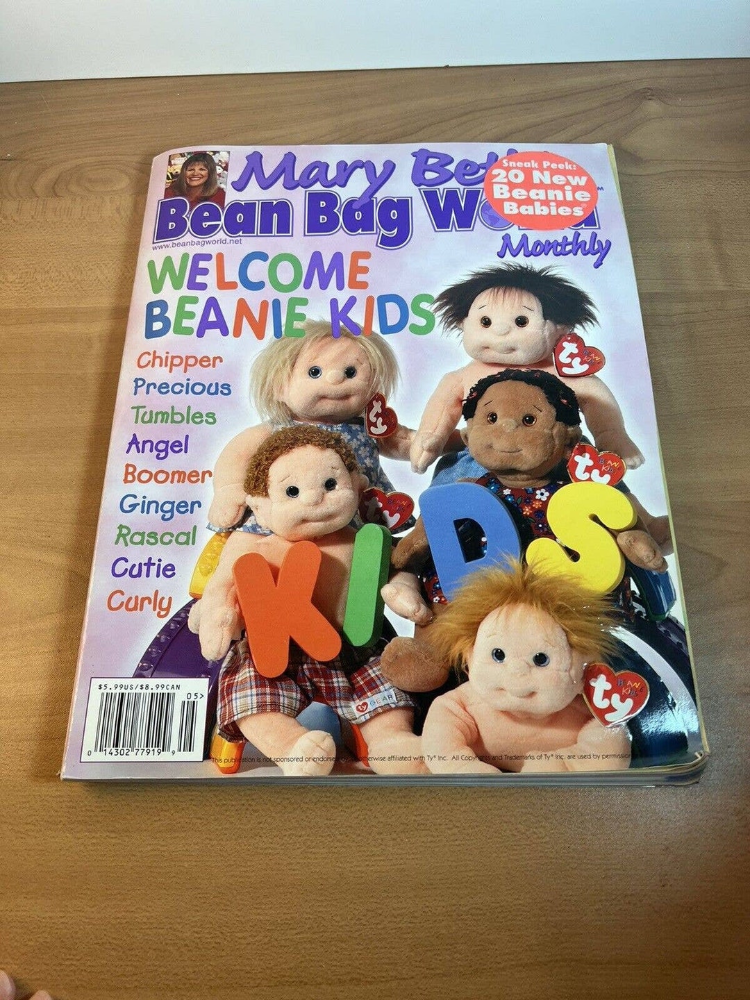 Mary Beth's Bean Bag World Monthly ~ TY Beanie Babies Magazine ~ May ...