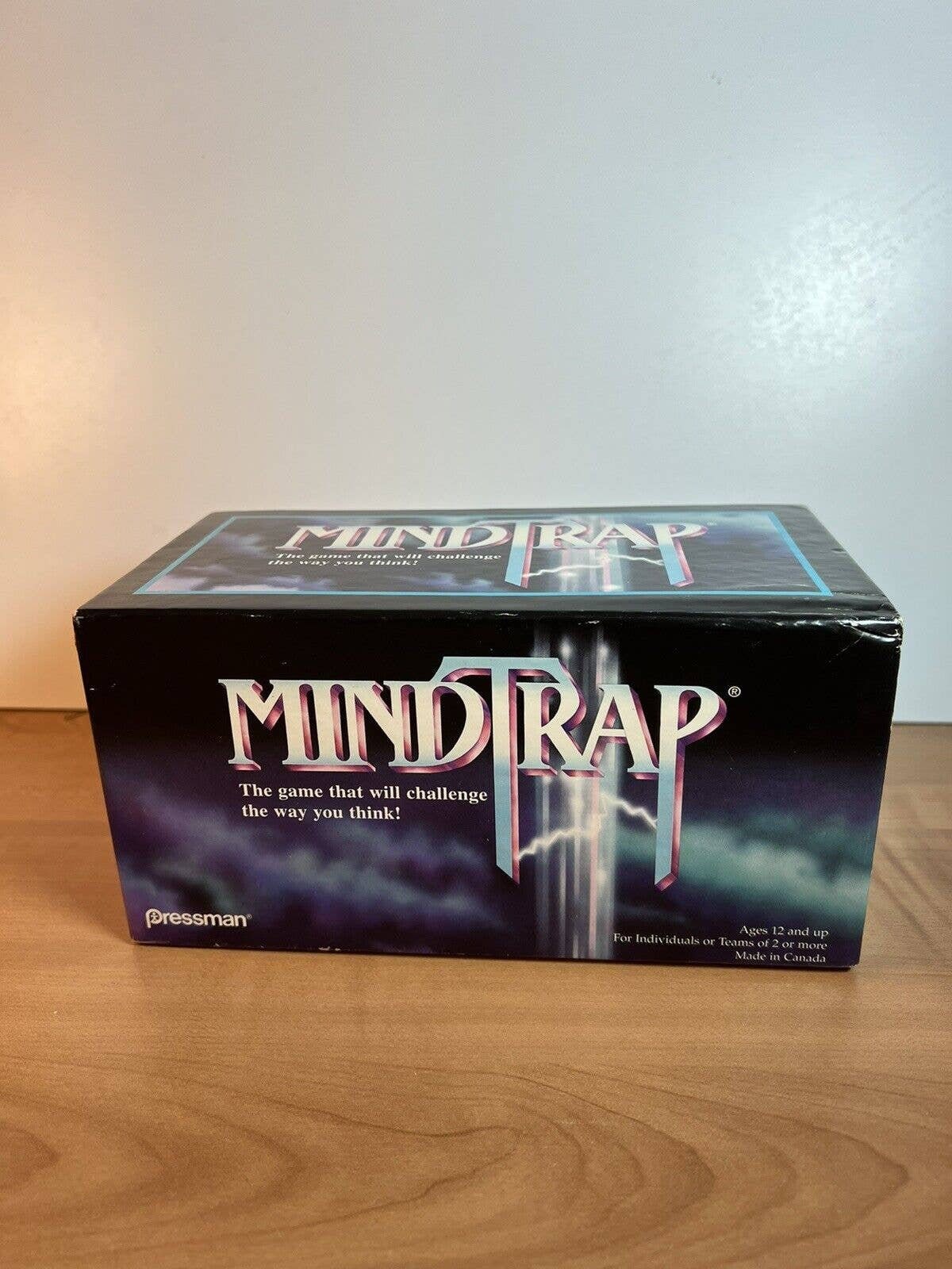Vintage Mind Trap Game by Pressman 1996 Version Murder Mystery - Etsy