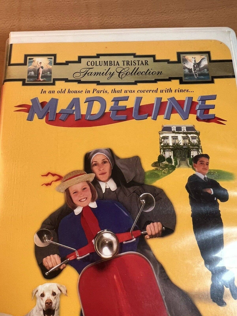 Madeline (VHS, 1998, Clam Shell Release) Columbia Tristar - Etsy
