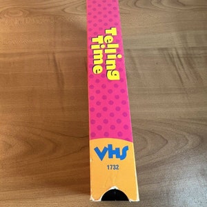 Telling Time Watch 'N' Learn VHS VCR Video Ages 3-6 Education Home ...