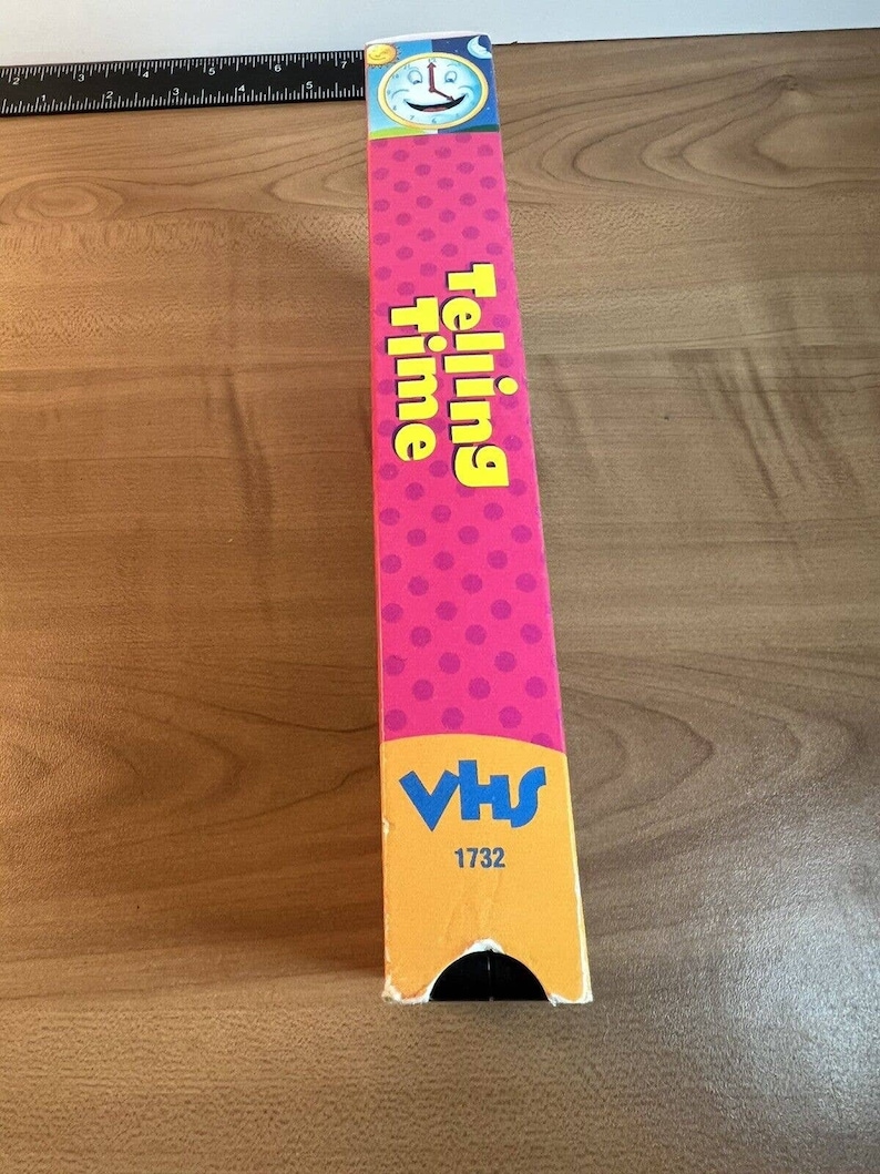 Telling Time Watch 'N' Learn VHS VCR Video Ages 3-6 Education Home ...