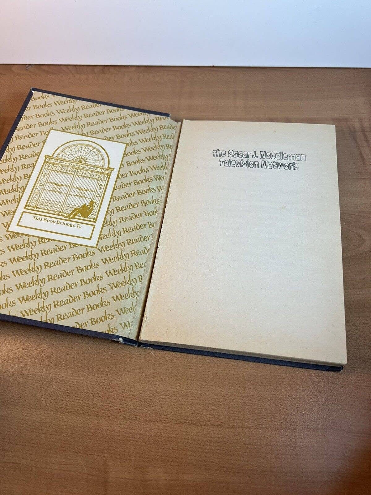 The Oscar J. Noodleman Television Network by Stephen Manes HC 1984 ...