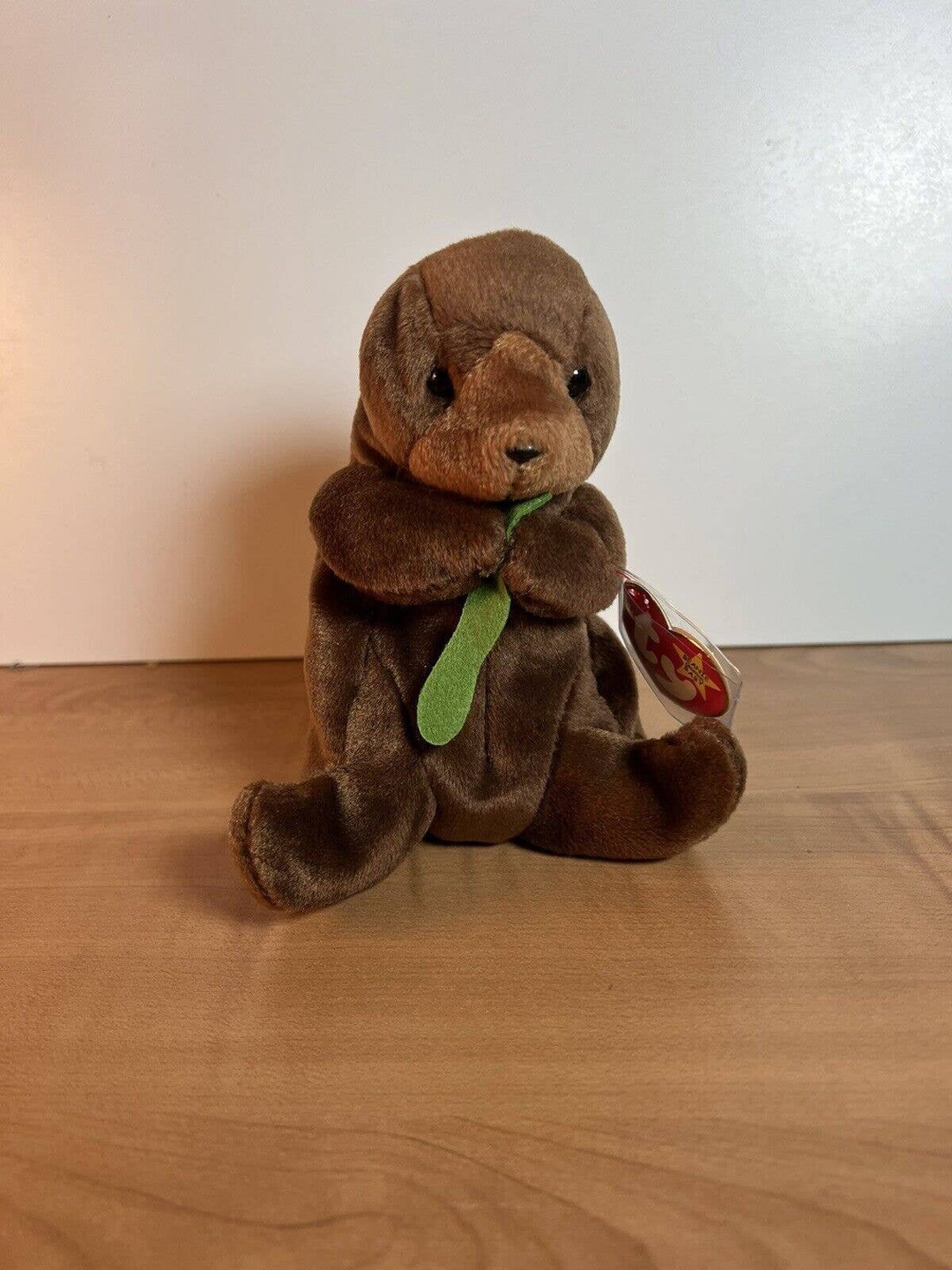 TY Beanie Baby - SEAWEED the Otter (6 Inch) - Mwmts Stuffed Animal Toy ...