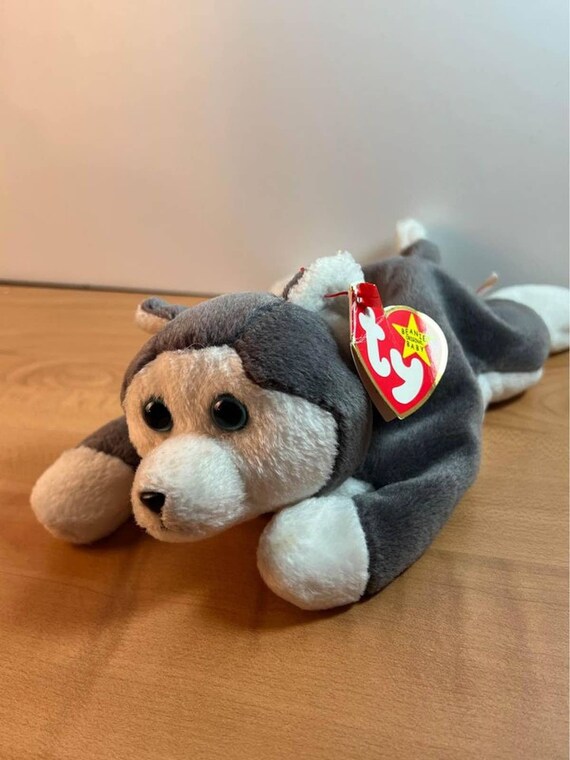 TY Beanie Baby NANOOK the Husky 7.5 Inch With Tag - Etsy