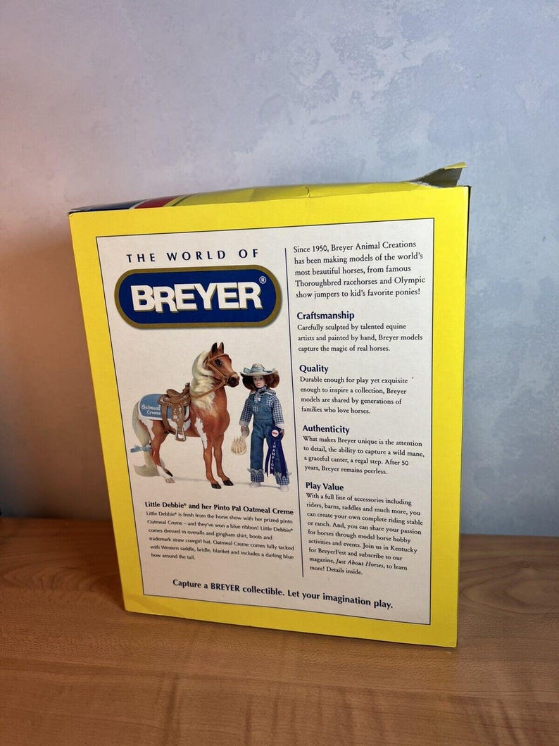 2004 Little Debbie Special Edition Doll on Breyer Horse 701806 - Etsy