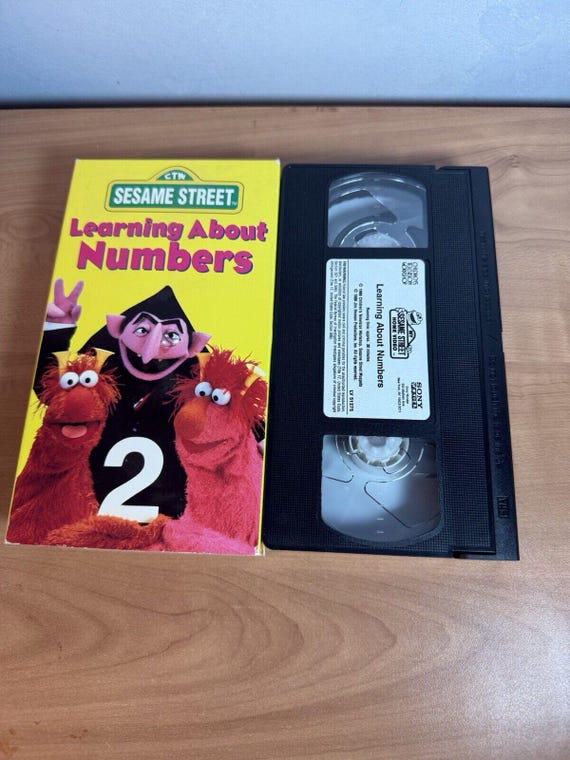 Sesame Street Learning About Numbers Dvd