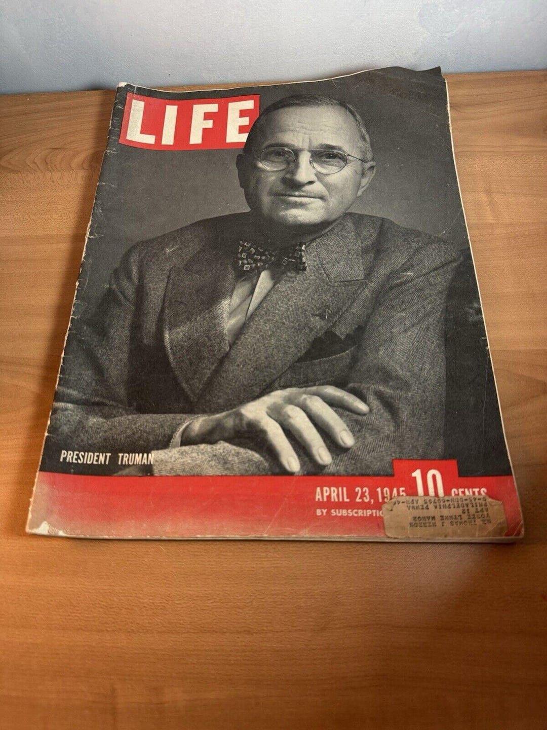 Life Magazine April 23, 1945 President Truman Great Vintage Ads - Etsy