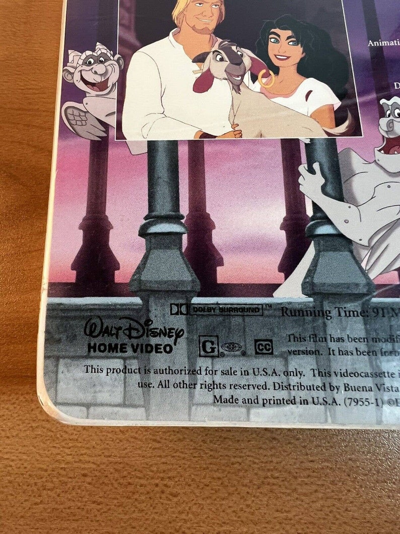 Walt Disney's the Hunchback of Notre Dame - Masterpiece Collection (VHS ...