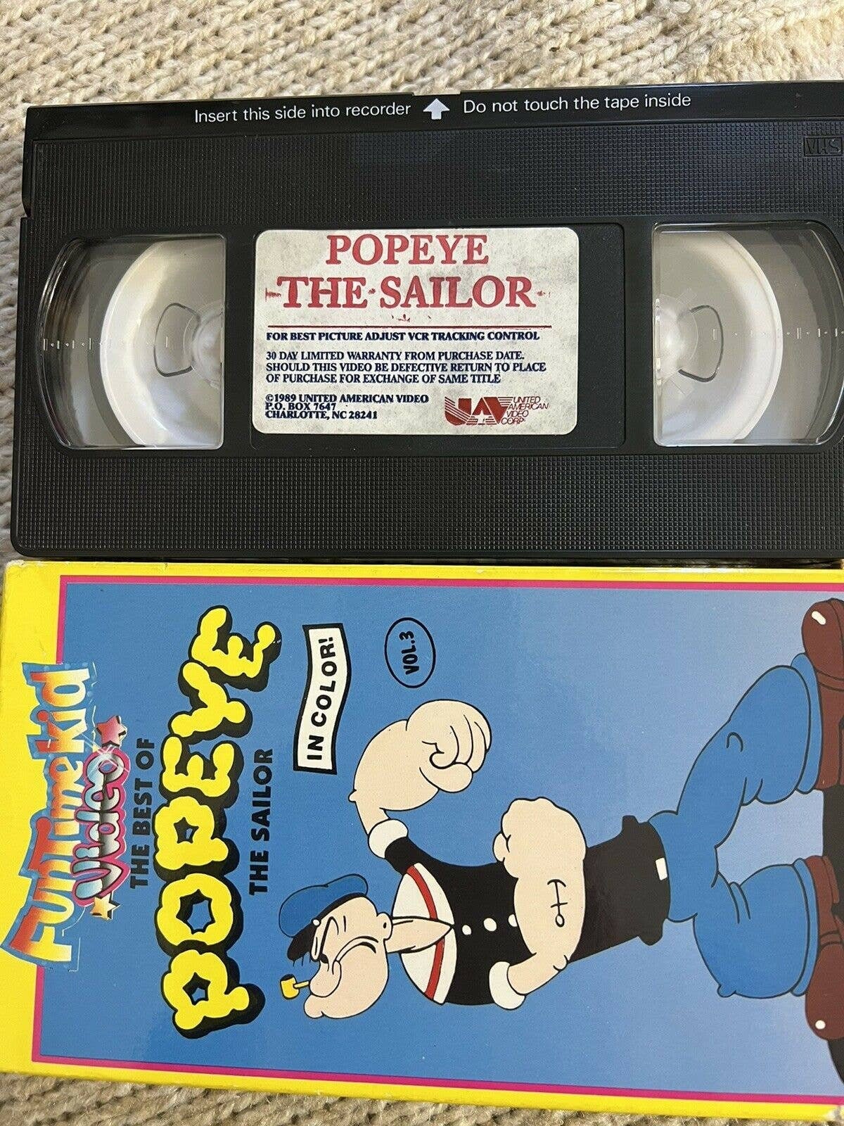 The Best of Popeye the Sailor in Color 1988 VHS Fun Time Kid Video - Etsy