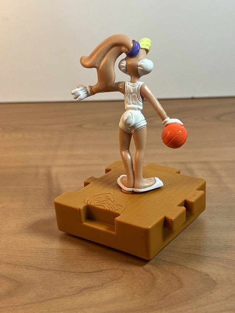 1996 Space Jam Lola Bunny Figure Mcdonalds Happy Meal Toy Looney Tunes