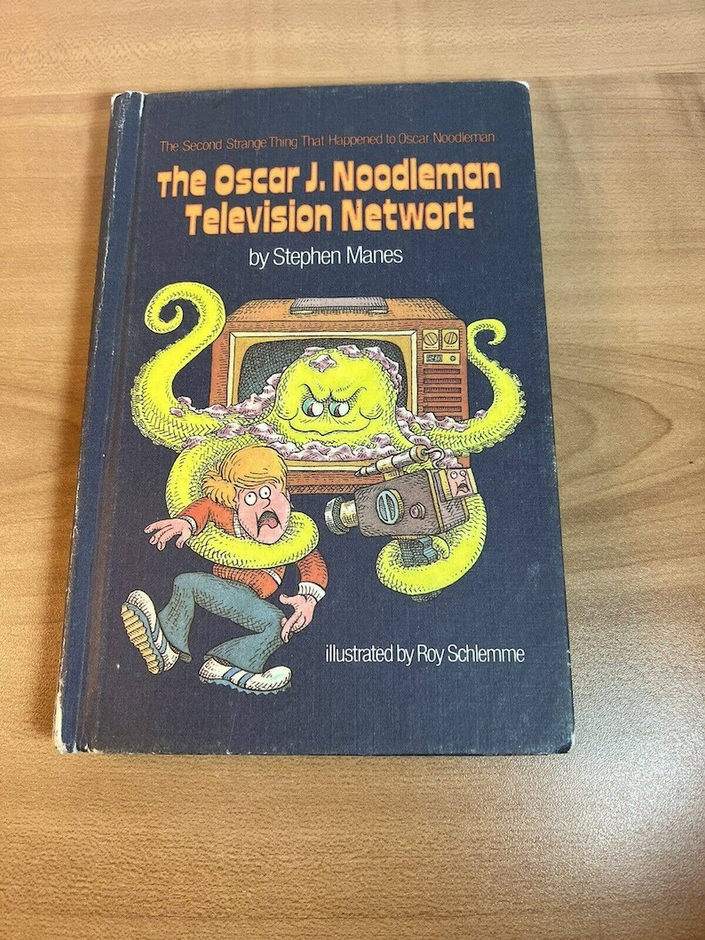 The Oscar J. Noodleman Television Network by Stephen Manes HC 1984 ...