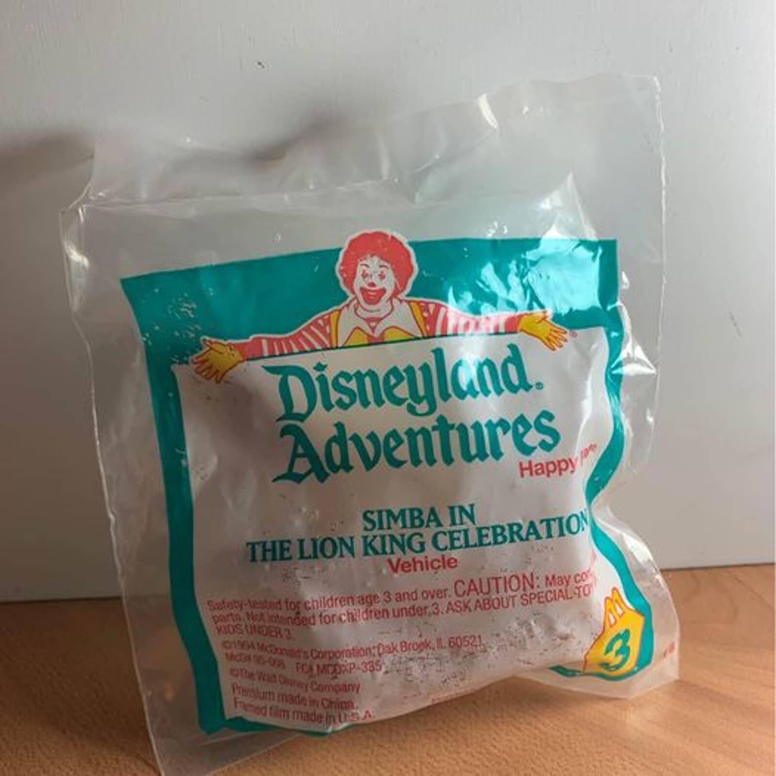 Mcdonalds Toy Simba in the Lion King Celebration 1994 NIP - Etsy