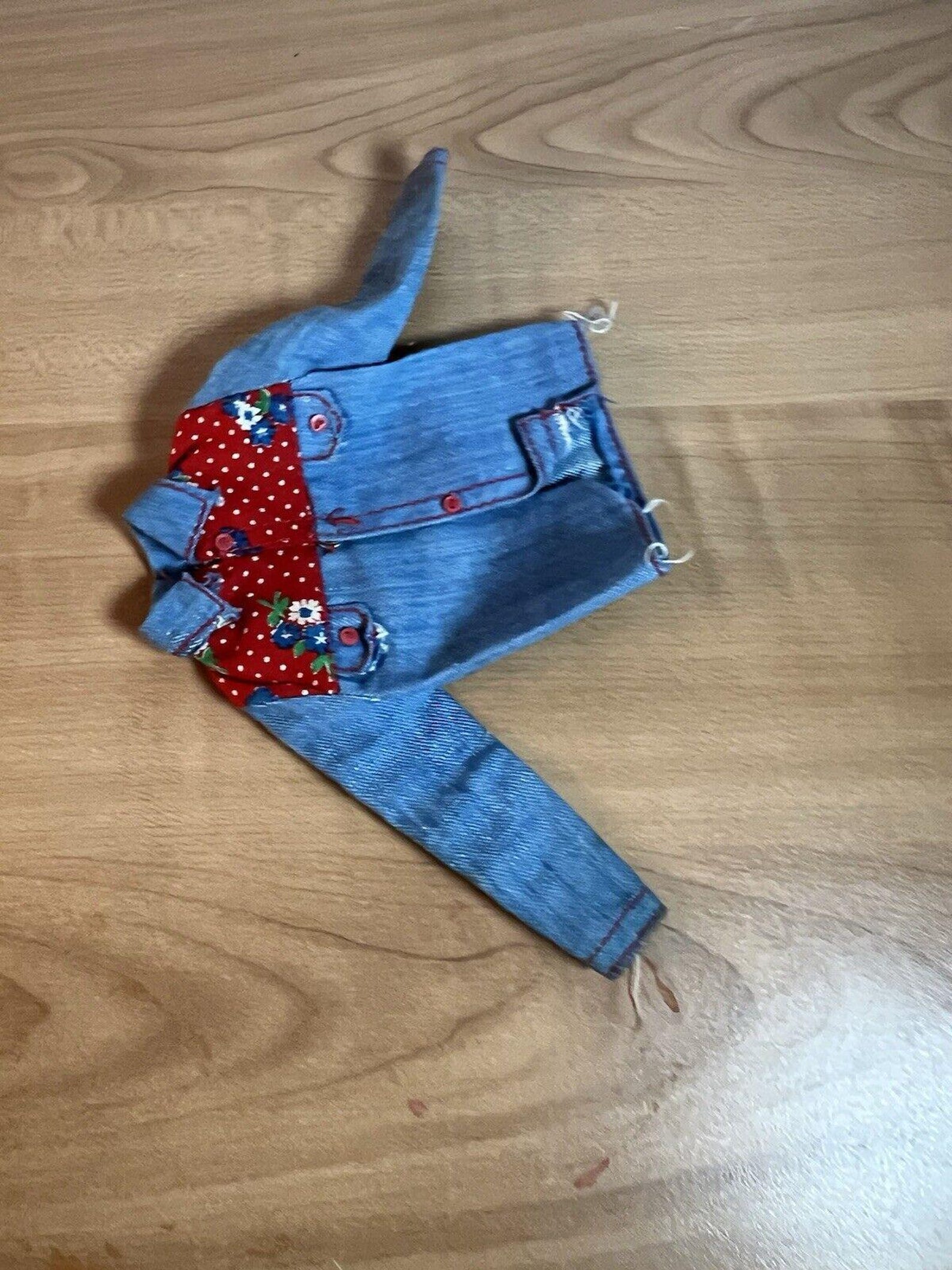 1975 Best Buy Fashion Ken Brad Barbie Doll Western Shirt Jacket #7225 ...