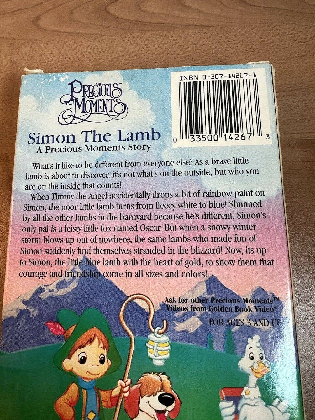 Precious Moments Simon the Lamb VHS 1993 - Etsy