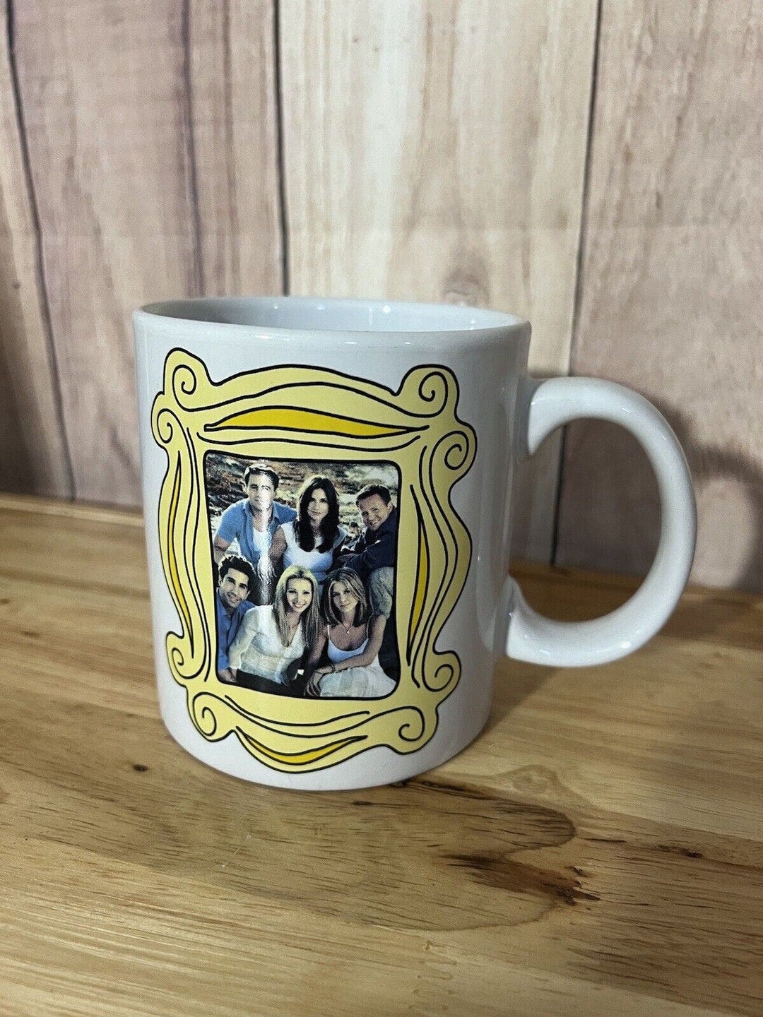 Vintage Friends TV Series Yellow Frame White Mug 20oz - Etsy